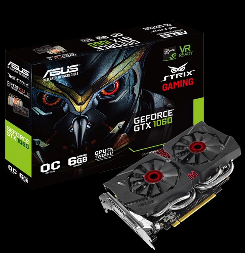 ASUS готовит GeForce GTX 1060 Strix с классическим кулером DirectCU II ...