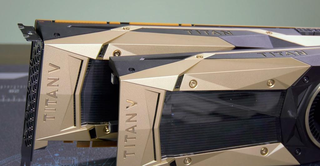 Пара видеокарт NVIDIA Titan V протестированы в SLI - OCClub